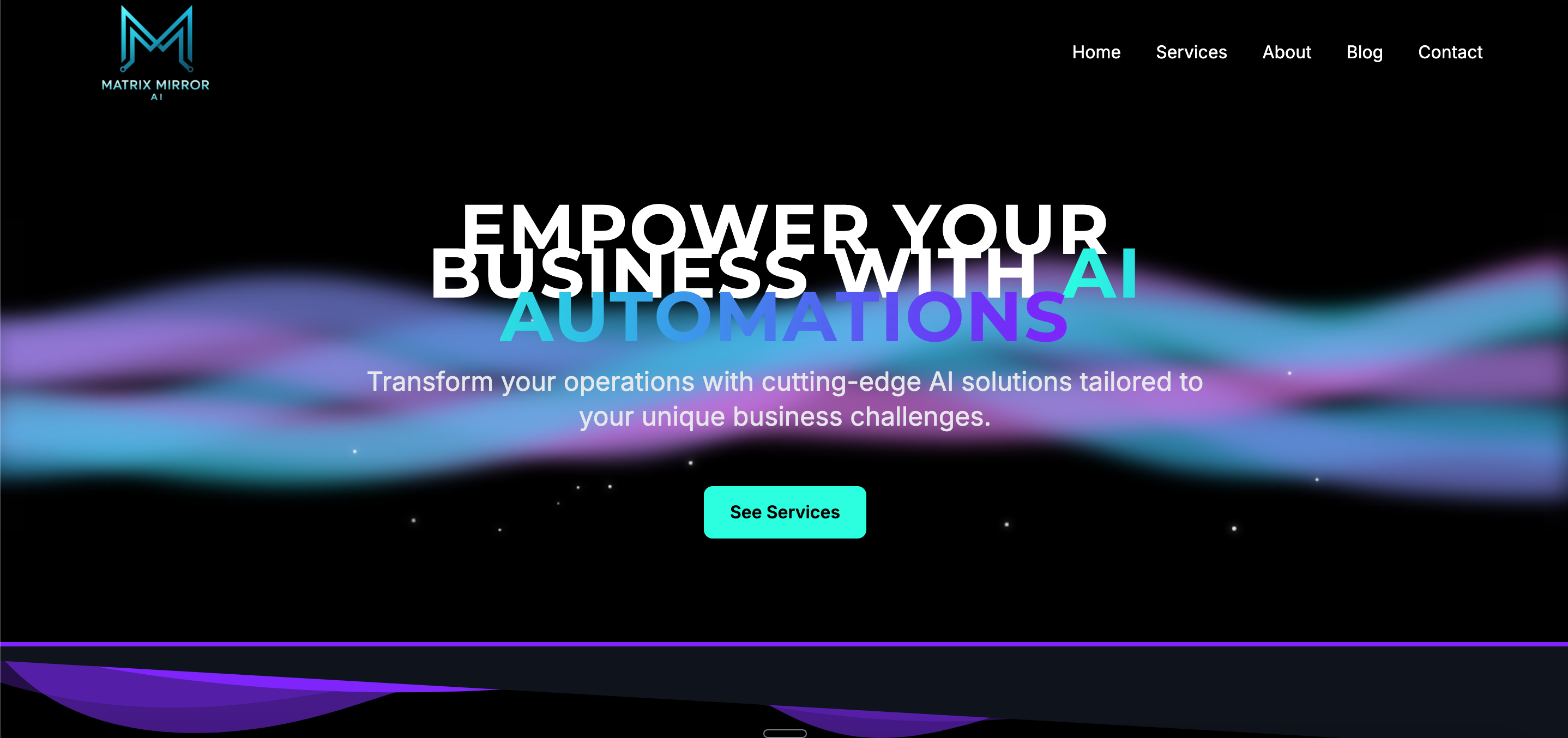 Matrix Mirror AI - Empower Your Business with AI Automations